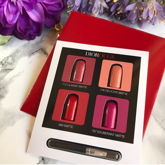 Dior | Makeup | New Dior Diorouge Lipstick Sampler | Poshmark